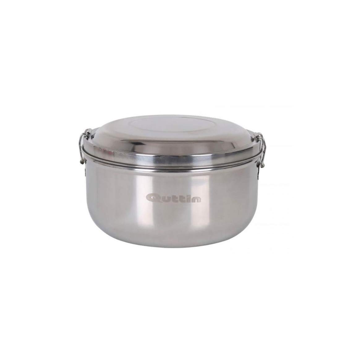 Matboks i rustfritt stål med tilhørende tallerken | eStore