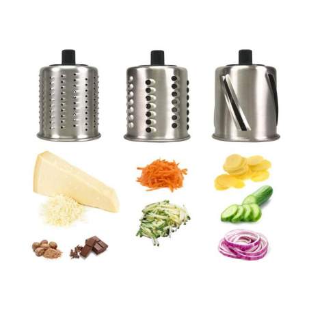 Elektrisk grønnsakskutter med rivjern - 430 W | eStore