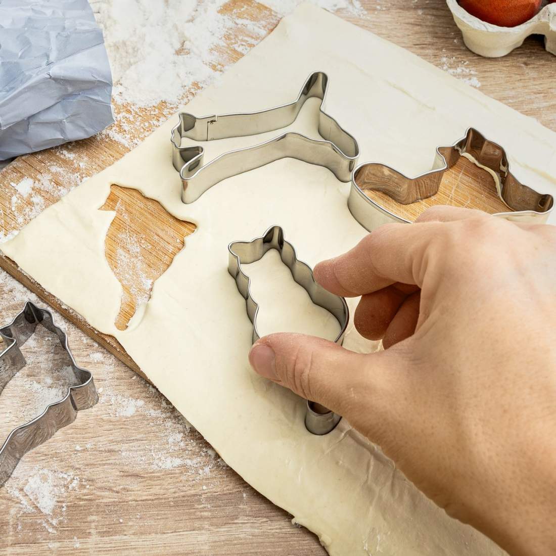 Katteformede kakeformer, 4-pakning | eStore