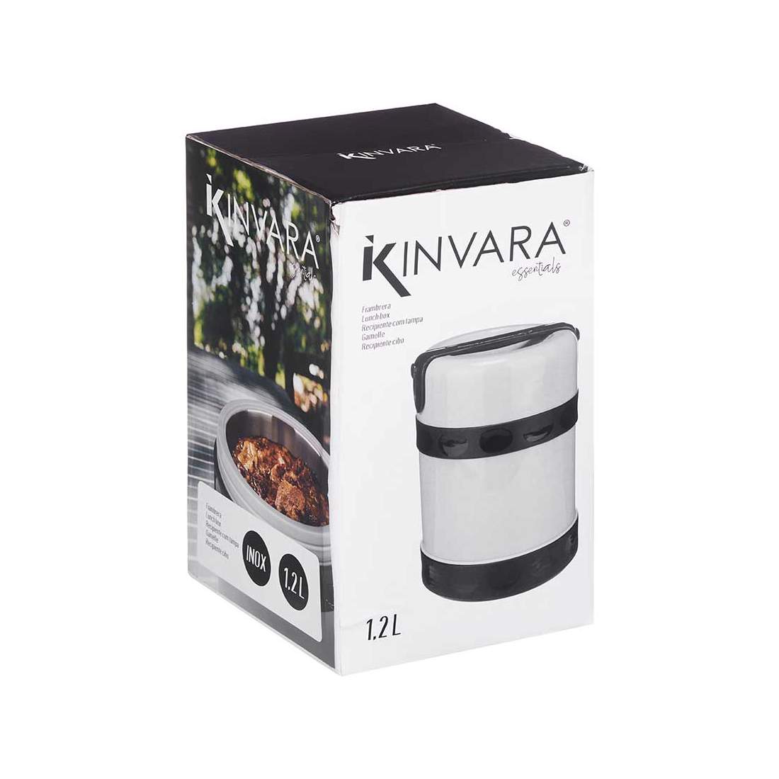 Matboks 1,2L - Rustfritt stål | eStore