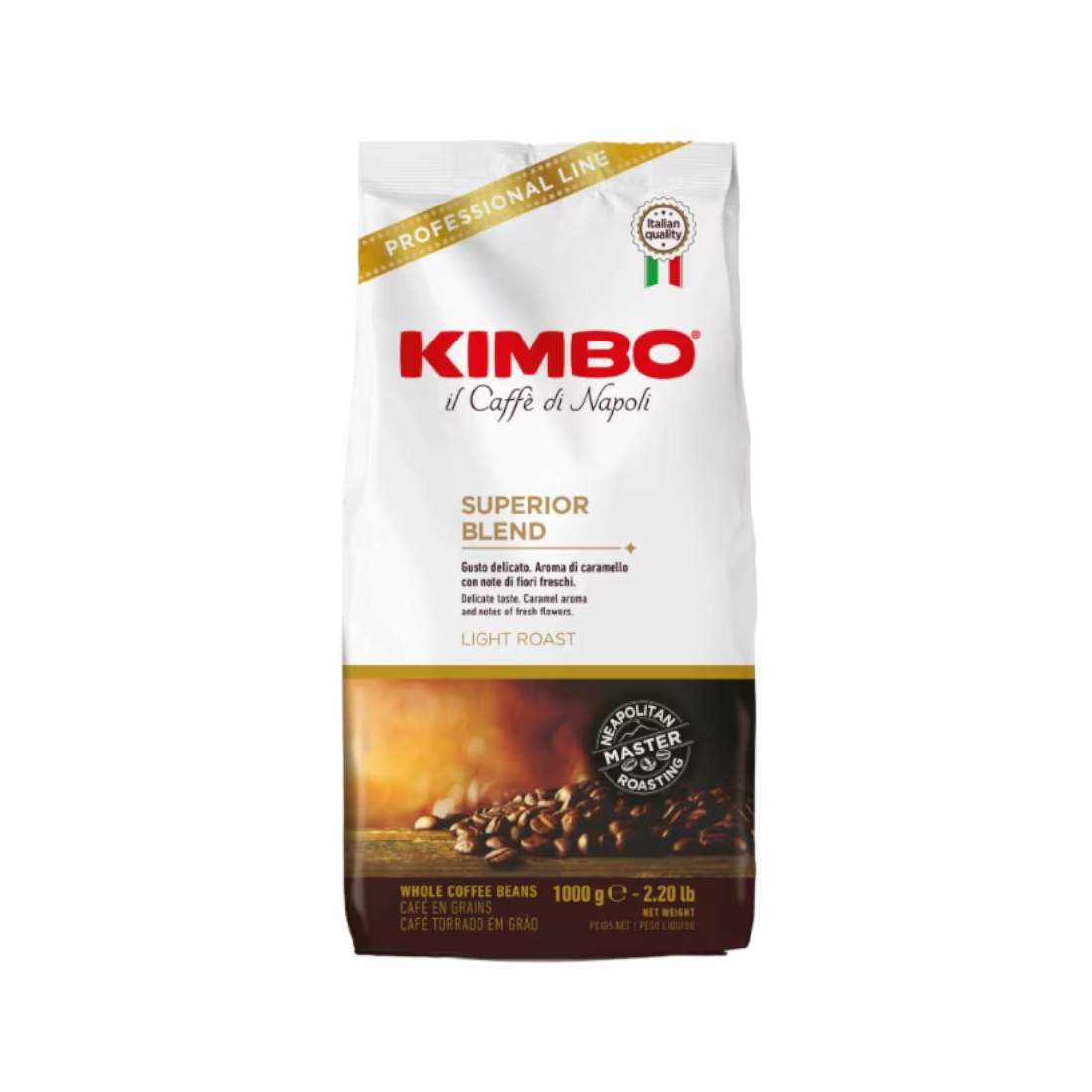 Kimbo Espresso Bar Superior Blend kaffebønner 1000 g | eStore