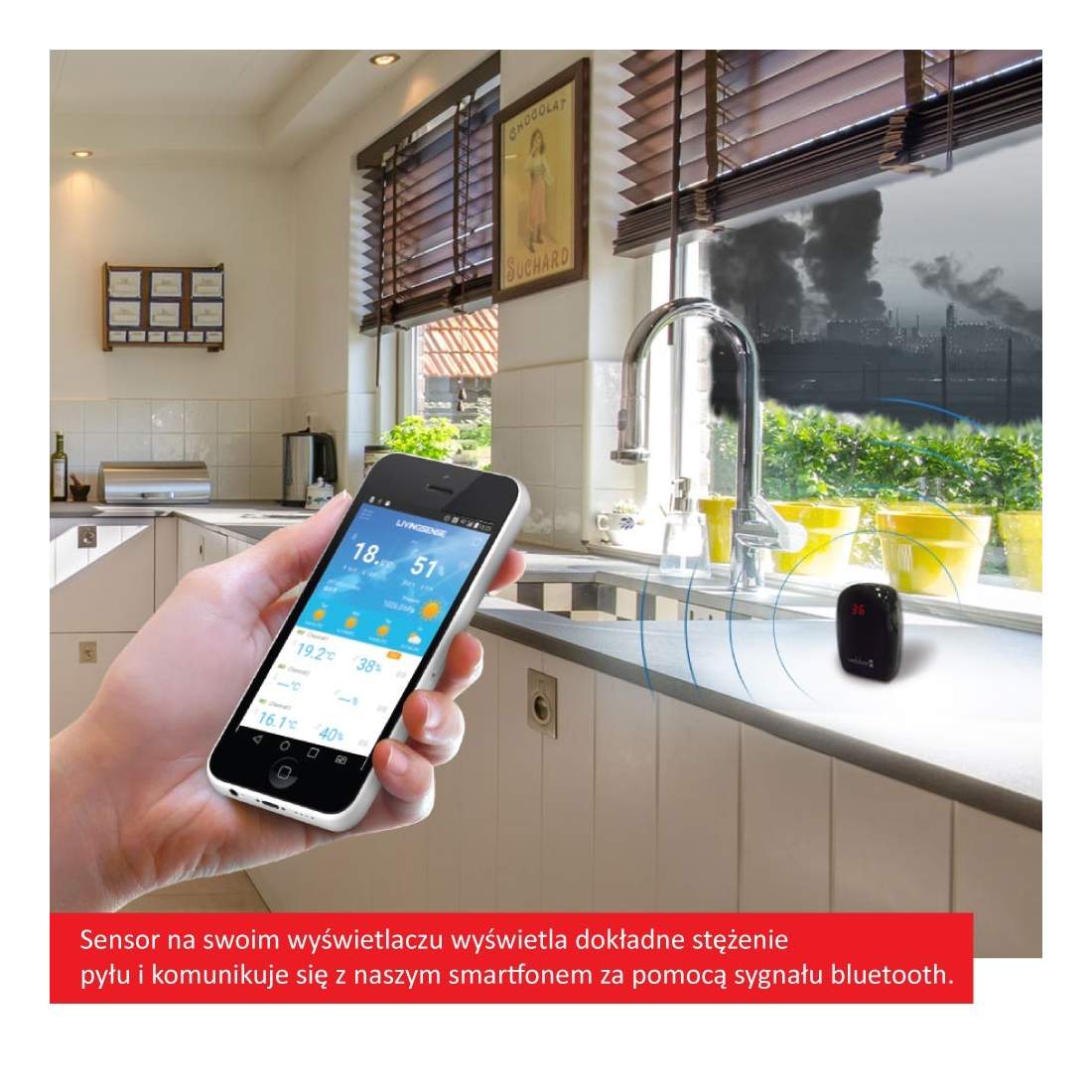 Laser SMOG sensor med PM2.5, PM10, PM1 måling | eStore