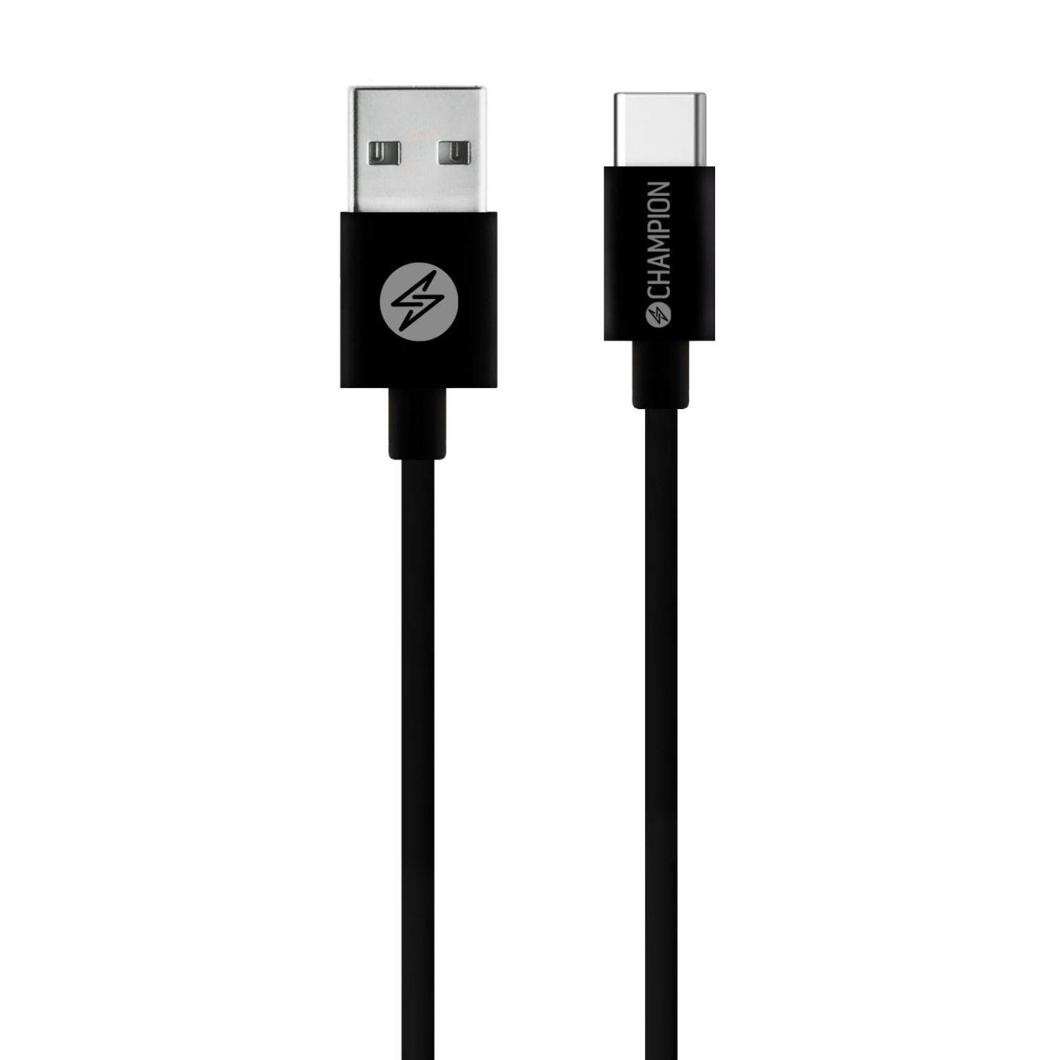 USB-A til USB-C-kabel 1m Sort | eStore