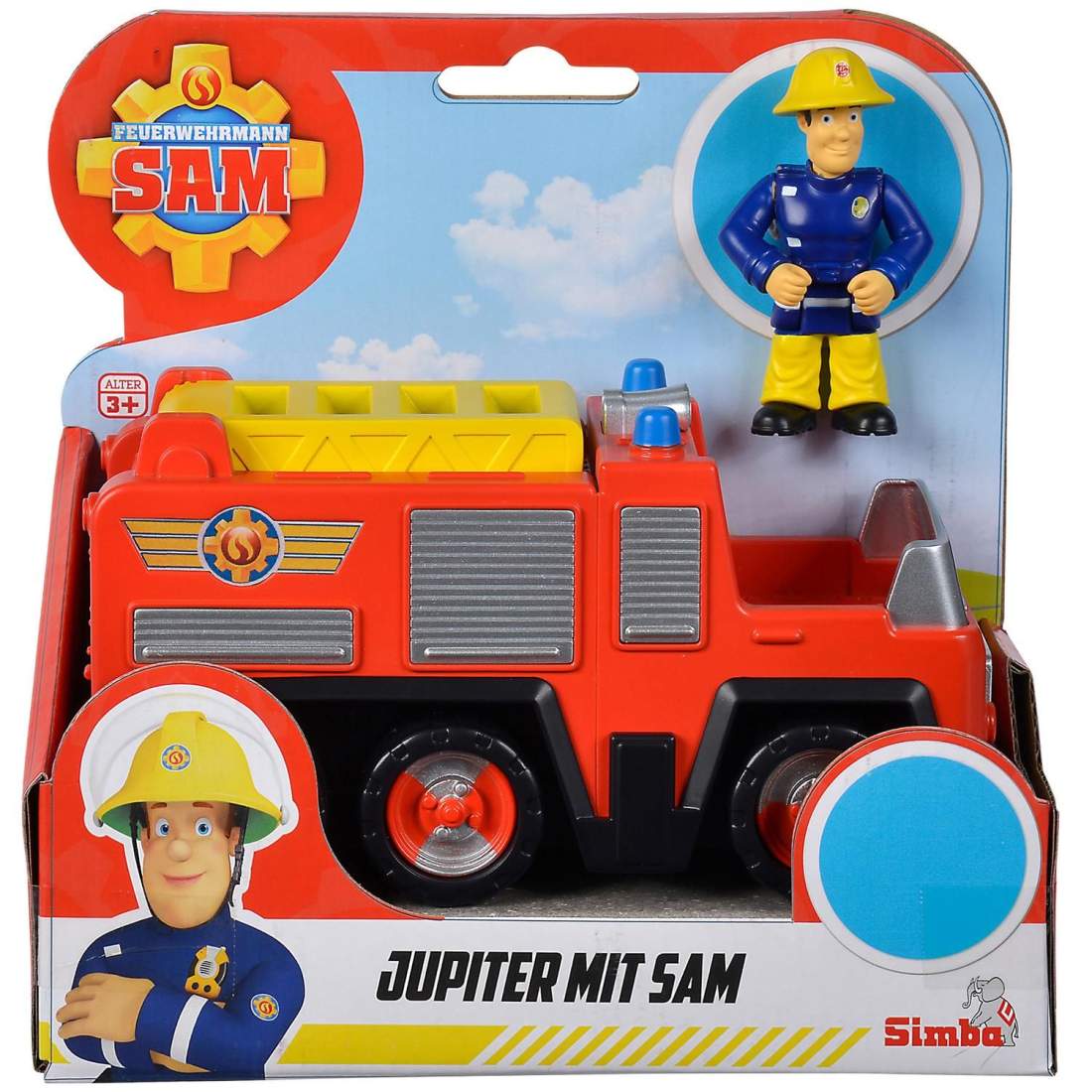 Brannmann Sam Jupiter med Sam Figure | eStore