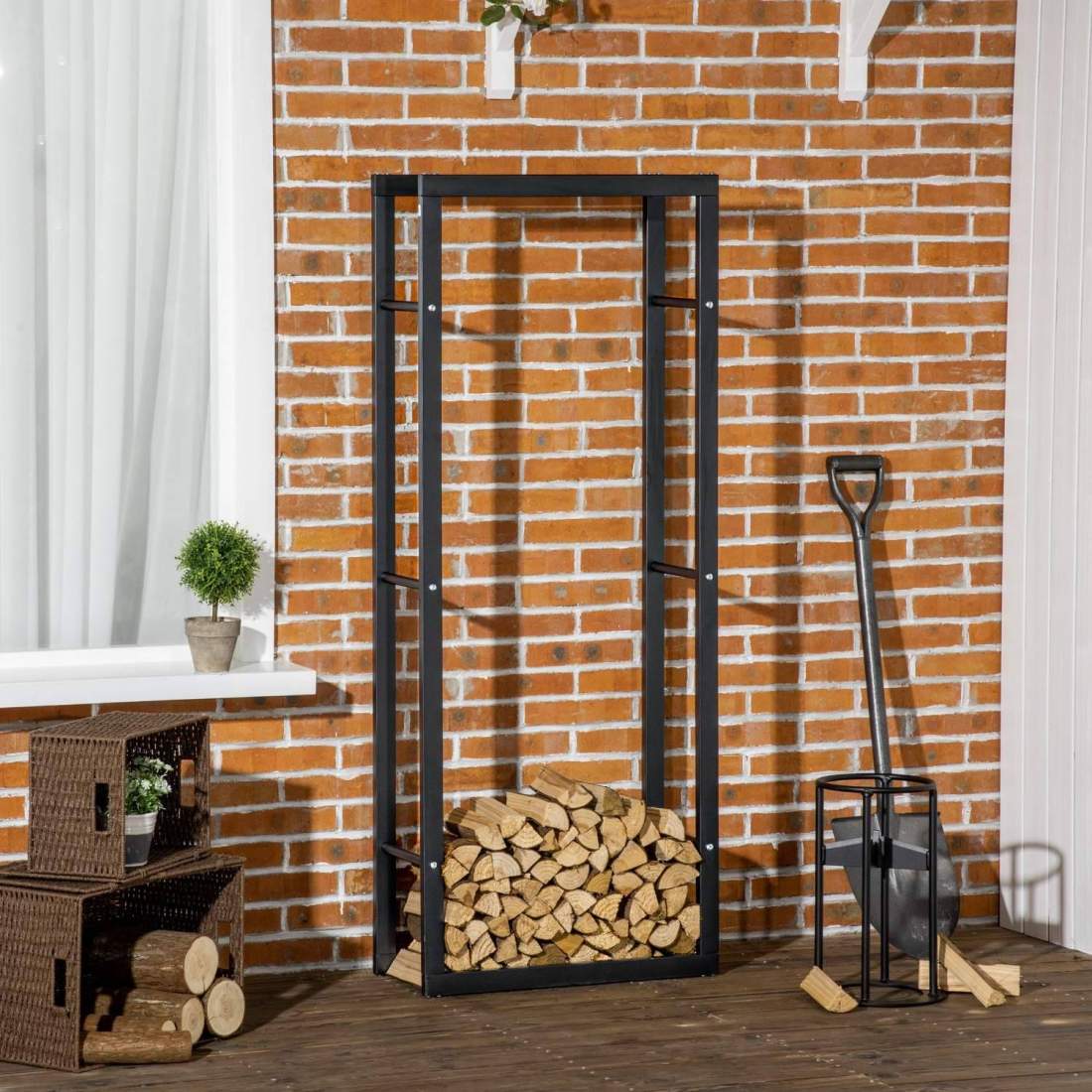 Vertikal trehylle 100kg Kapasitet 60x25x150cm | eStore
