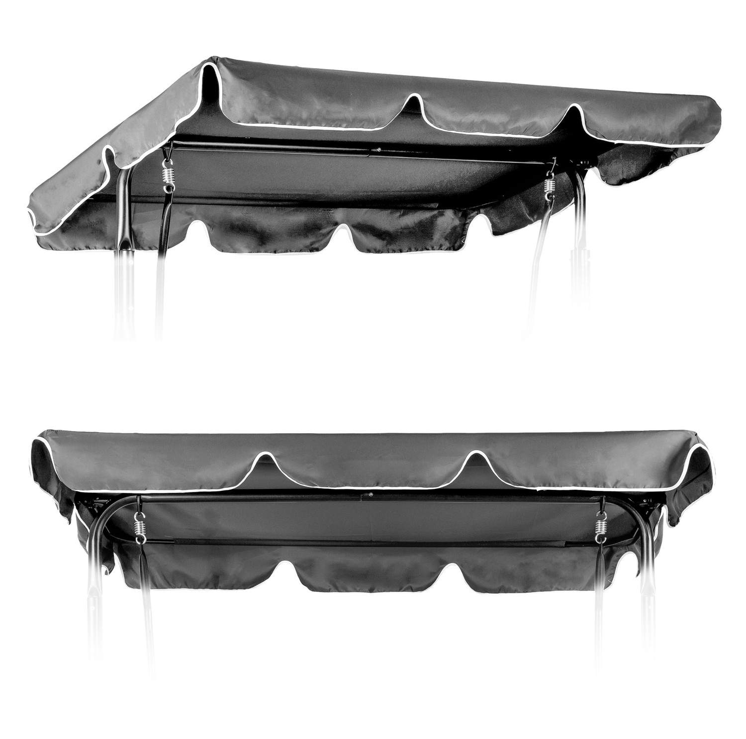 Baldakin til hagehuske 166 x 112 cm vanntett trekk grå ModernHome