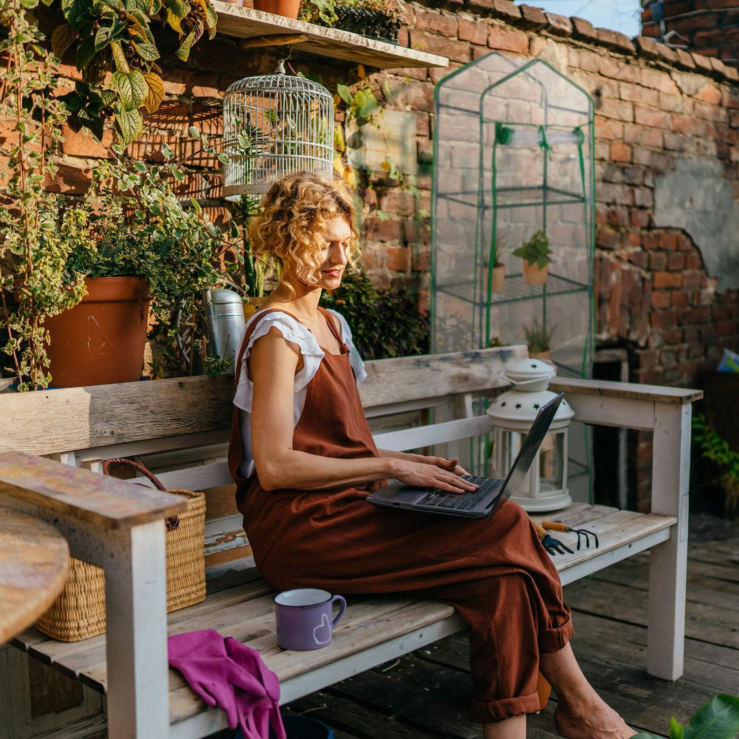 Balkongdrivhus med PVC-film | eStore