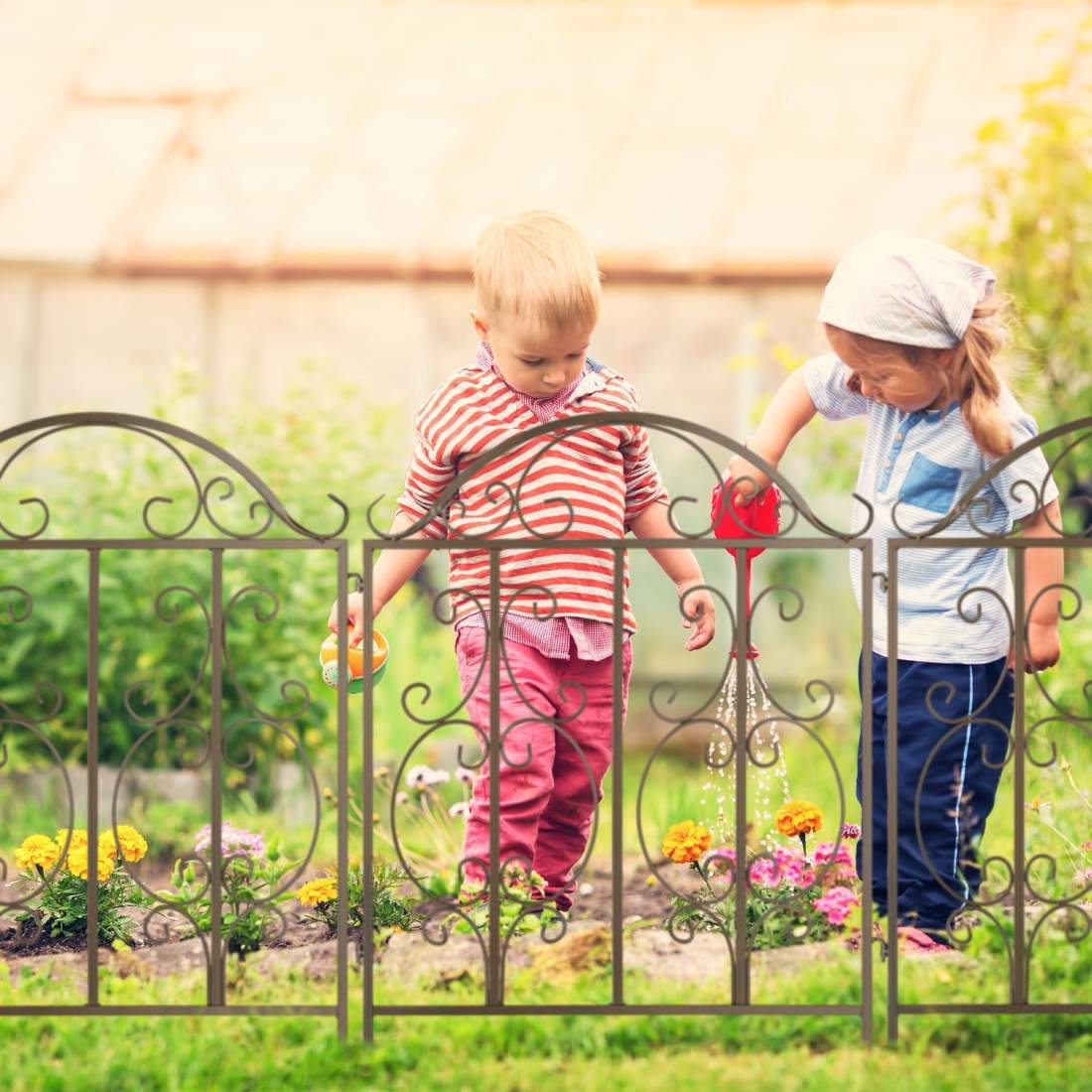 Hagegjerde med 3 paneler | eStore