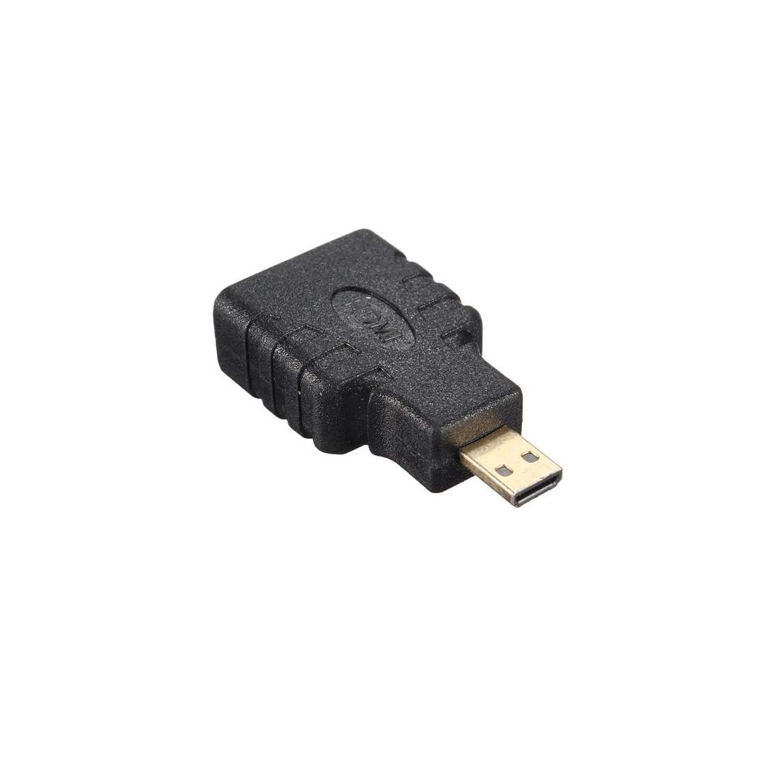 Gullbelagt Micro-HDMI til HDMI Adapter | eStore