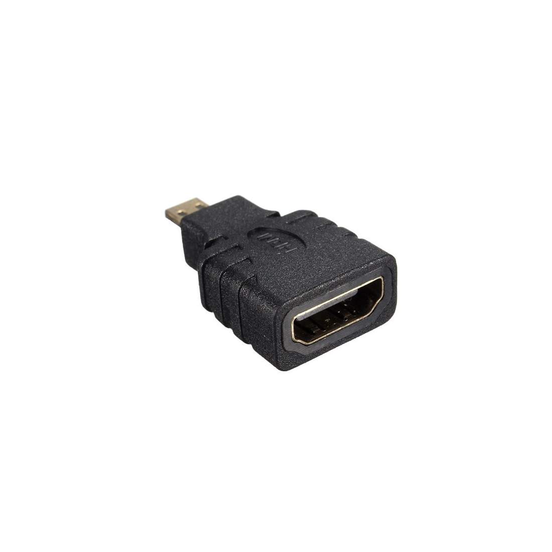 Gullbelagt Micro-HDMI til HDMI Adapter | eStore