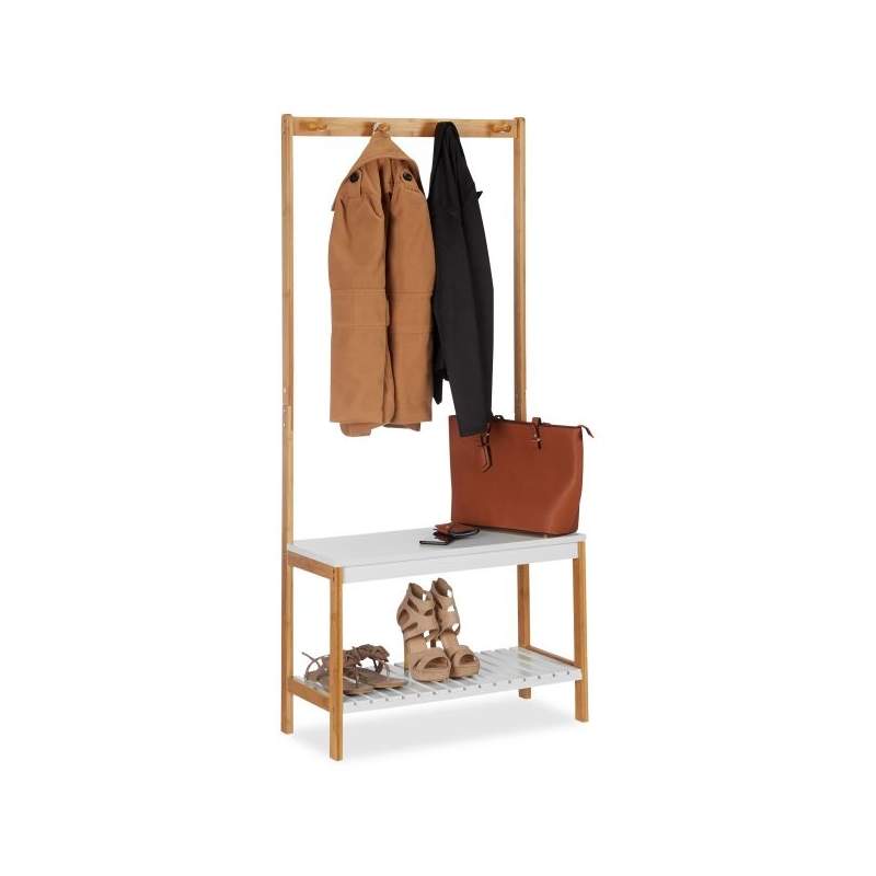 Klesstativ med hylle | eStore