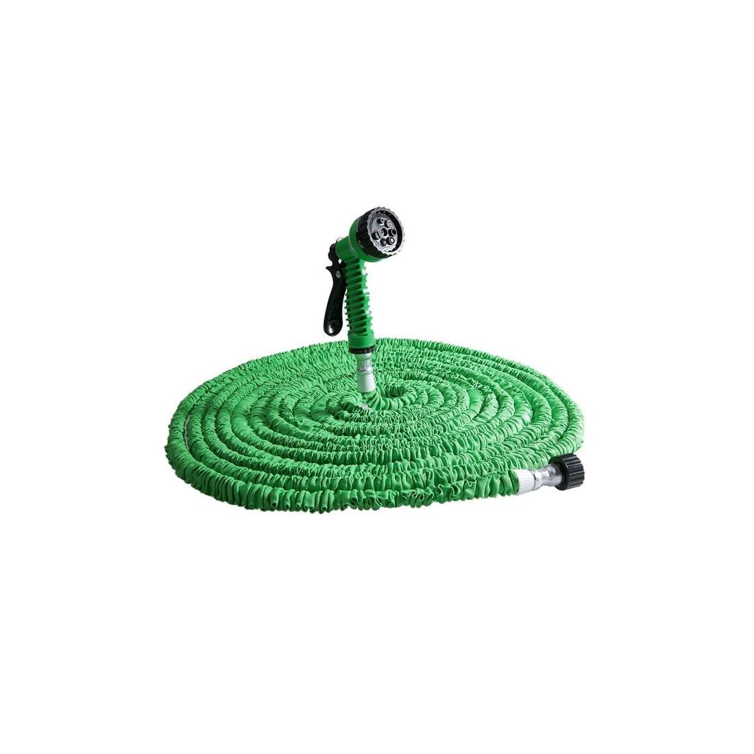 20m Magic Hose ekspanderende vannslange - Grønn | eStore