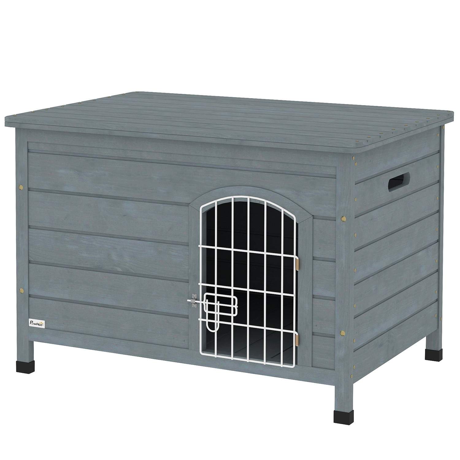 Hundekennel Hundehus med dør Hundeboks Nettingboks Transportbur for...