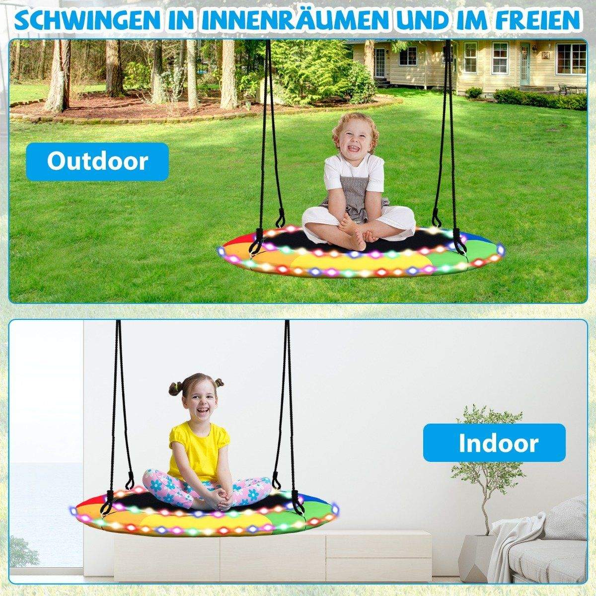 Tallerkenhuske med en diameter på 100 cm, lastbar opp til 300 kg, L...