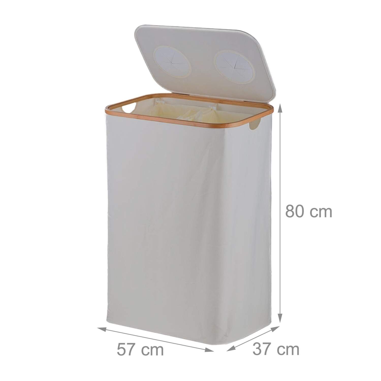 Pantebeholder for resirkulering av flasker – 2 seksjoner, enkel ren...