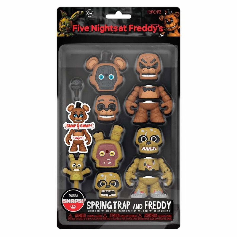 Five Nights at Freddy's Springtrap og Freddy Action Figures Set | e...
