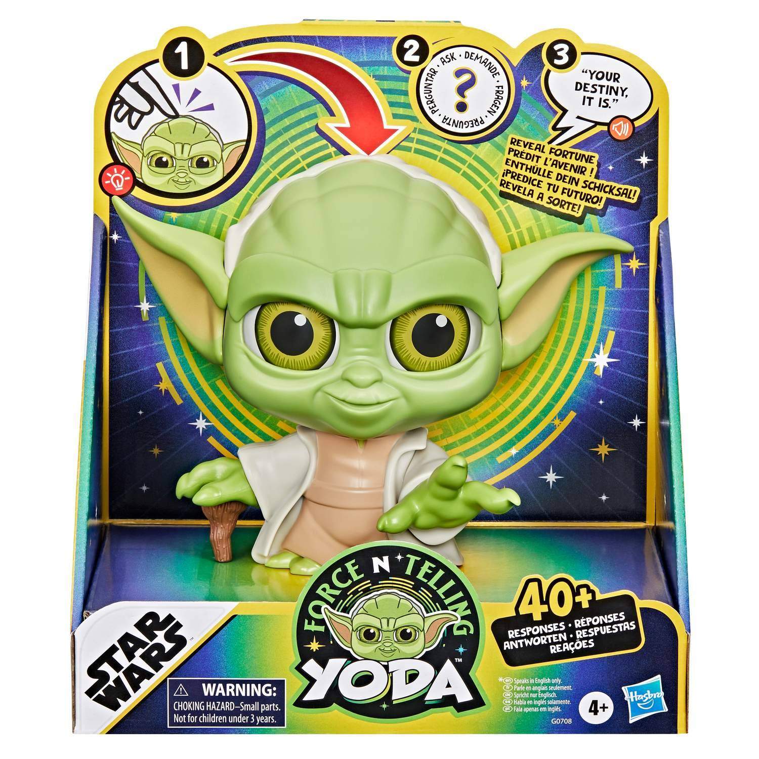 Star Wars Interactive Toy: Force and Telling Yoda Figure | eStore