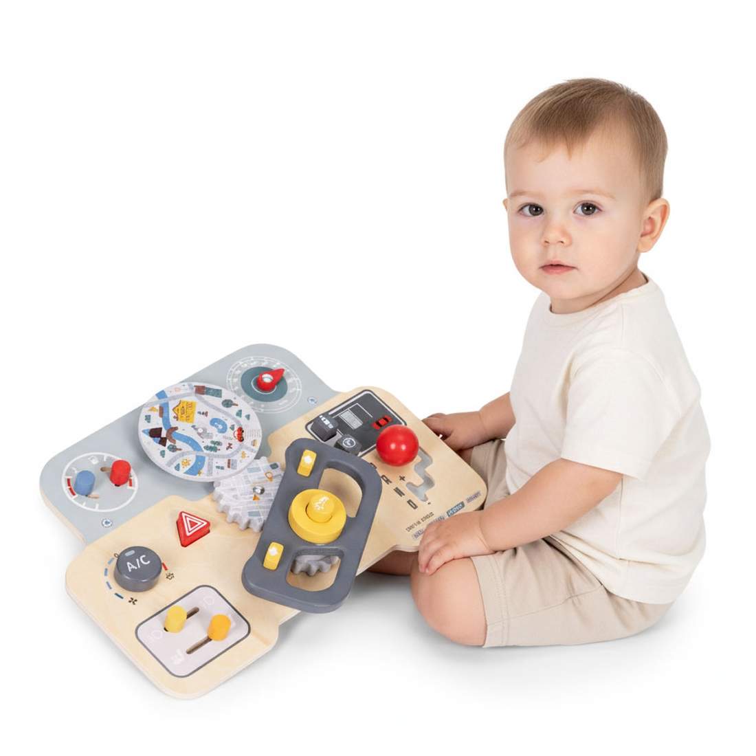 Sansebrett i tre for biler – 15 interaktive elementer | eStore