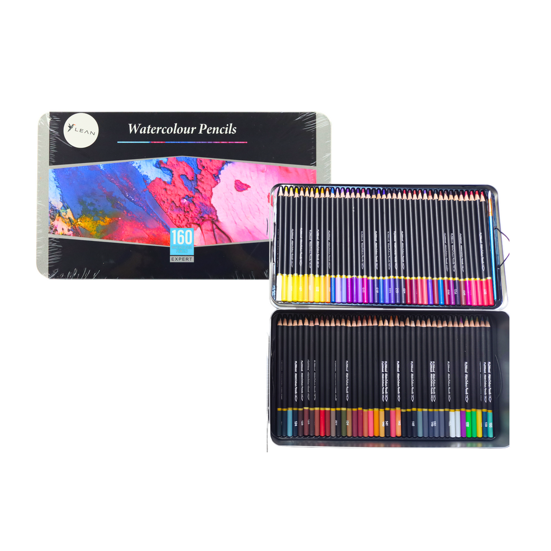 Stort vannløselig fargestiftsett, 160 farger | eStore