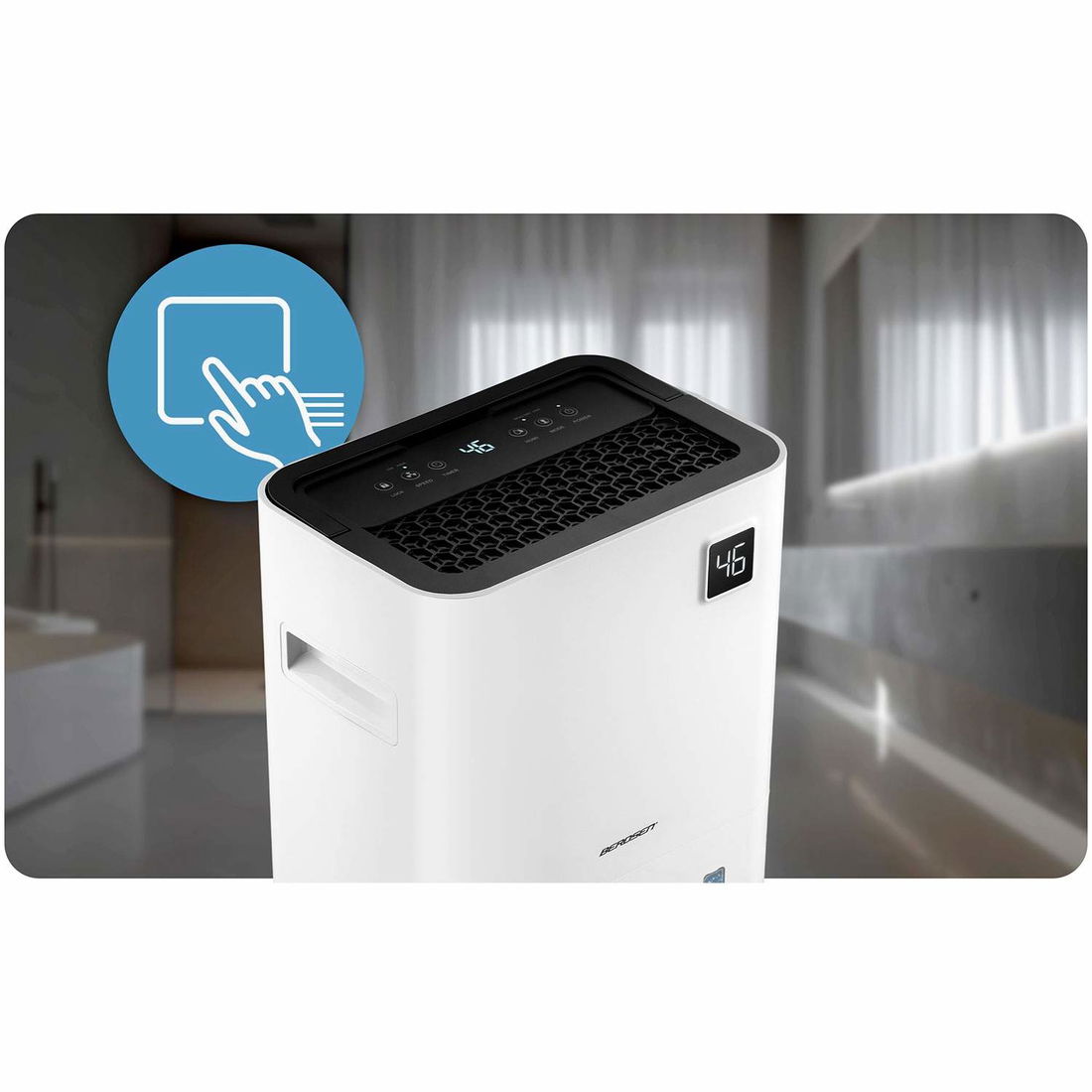 Avfukter med Wi-Fi, 20 l/dag – 3 moduser og timer | eStore