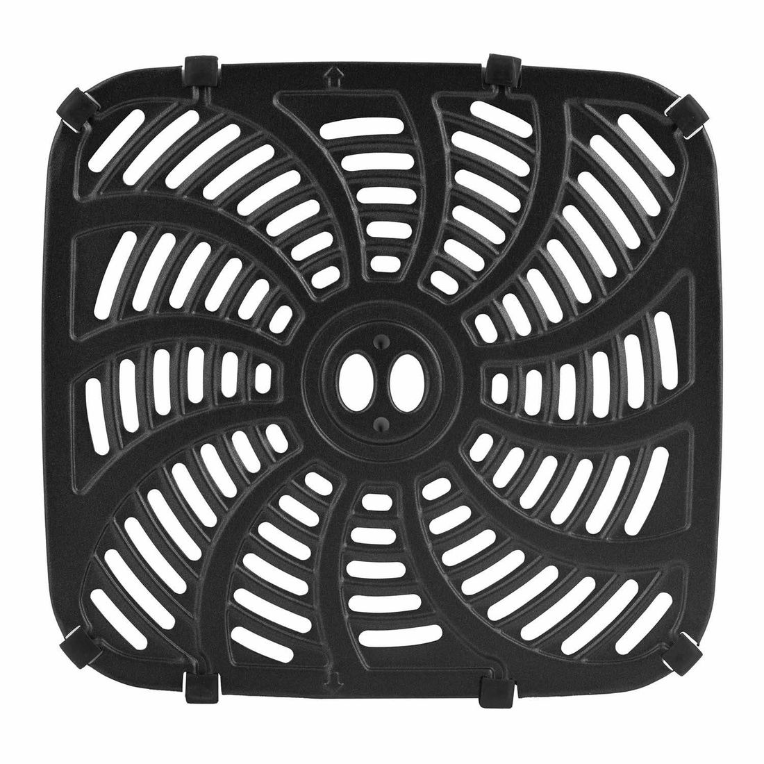 Grillbrett til airfryer, non-stick rustfritt stål, 24x22,5 cm | eStore