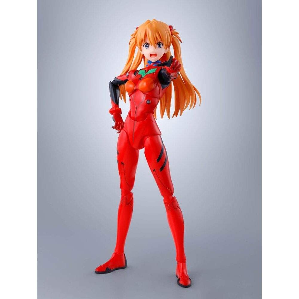 Neon Genesis Evangelion Asuka Shikigami Langley S.H. Figuarts figur...