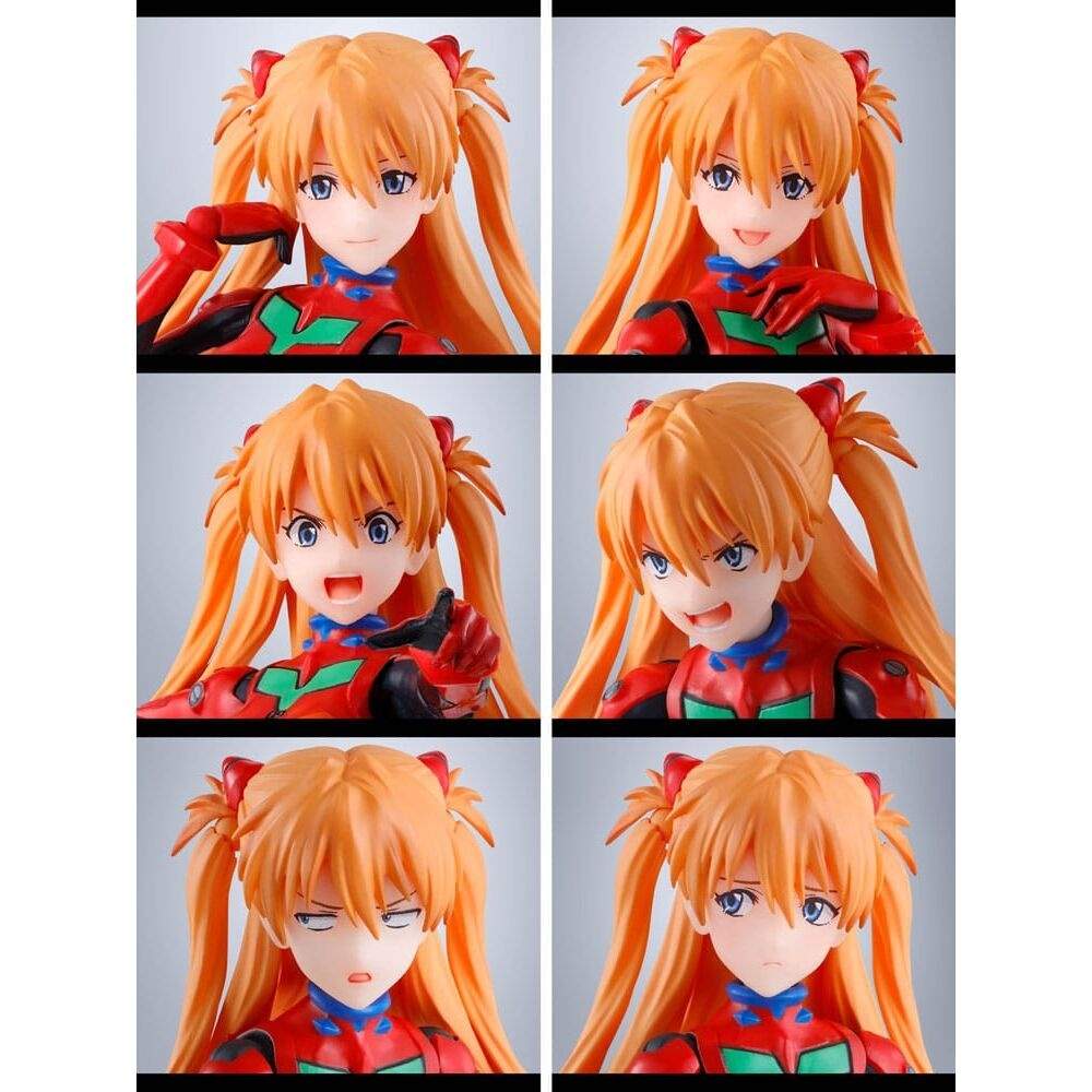 Neon Genesis Evangelion Asuka Shikigami Langley S.H. Figuarts figur...