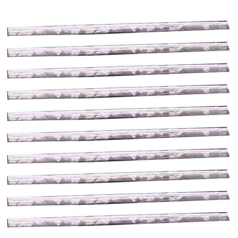 10x dekorasjoner til bilens lufteventiler - Sølv | eStore