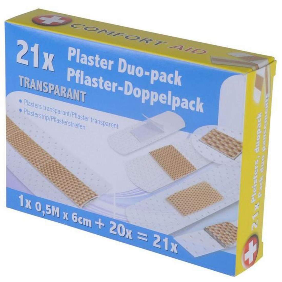 Plaster - 21-pakning - Transparent | eStore
