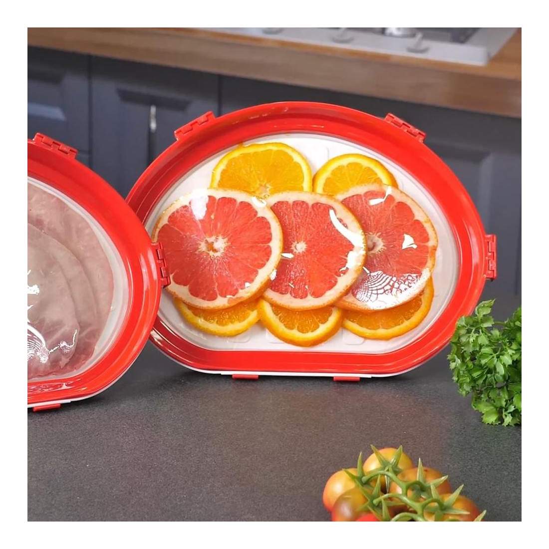 2x Matbokser med plastfilm | eStore